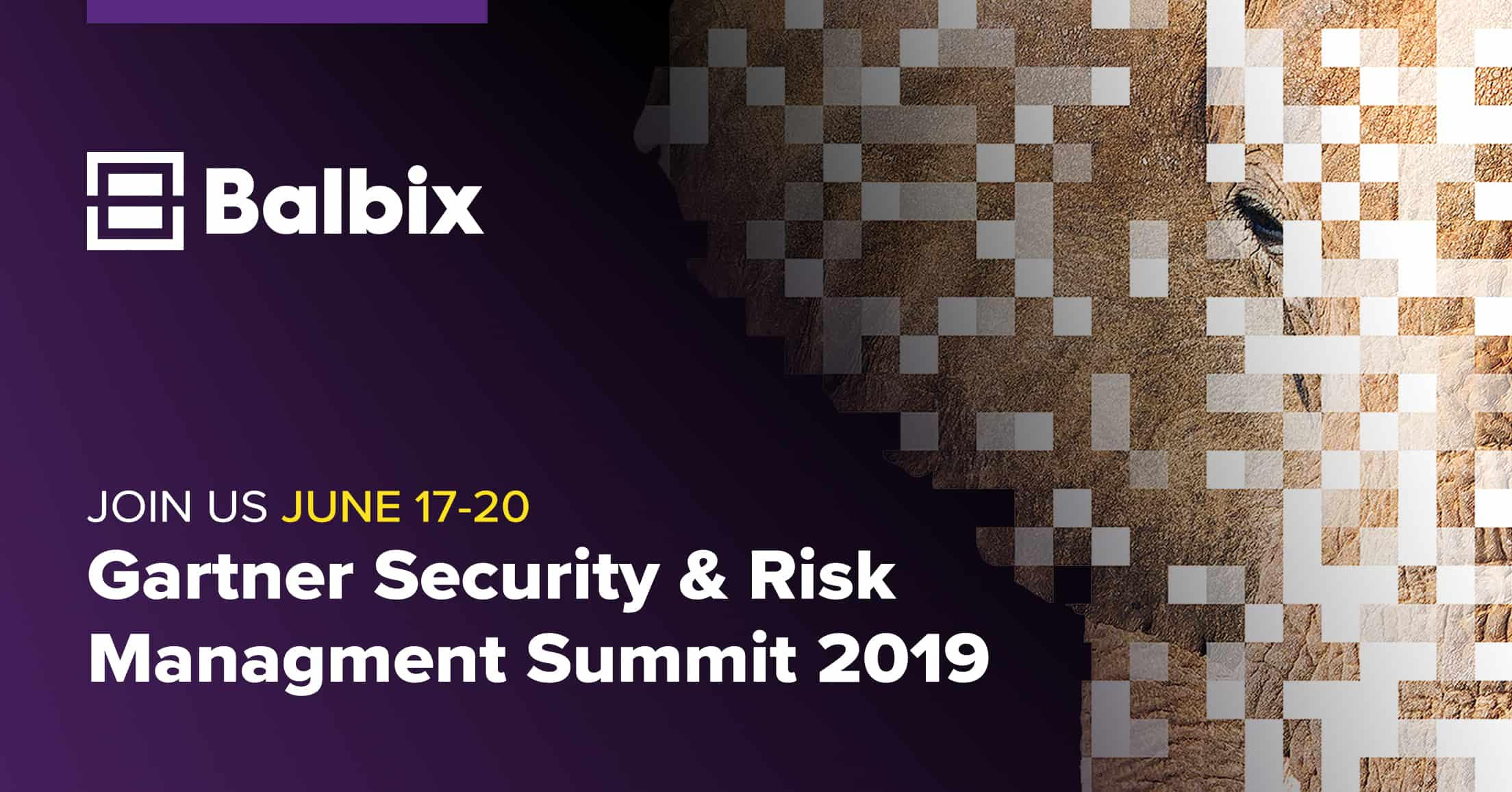 Join Balbix at Gartner 2019